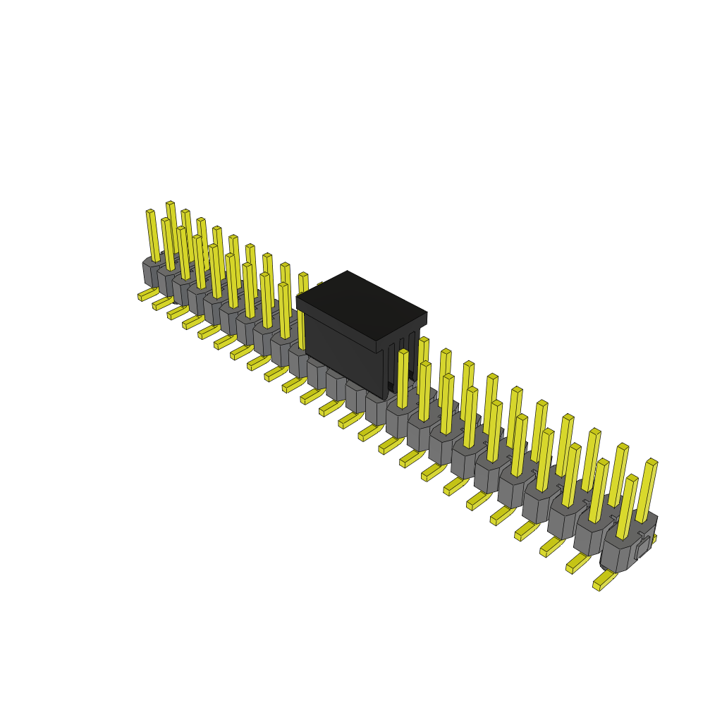 TSM-124-01-L-DV-A-P-FR by Samtec | Connector Headers and PCB ...