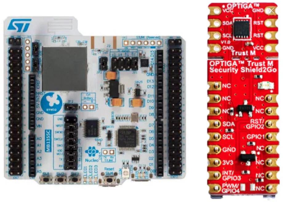 Security Starter Kit with STM32WB55 and Infineon OPTIGA™ Trust M ...