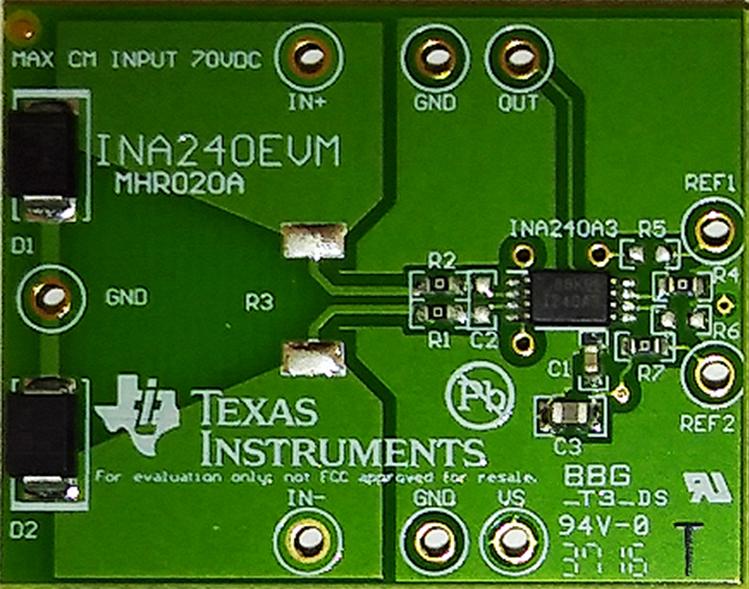 INA240EVM by Texas Instruments | Amplifier IC Development Boards and ...