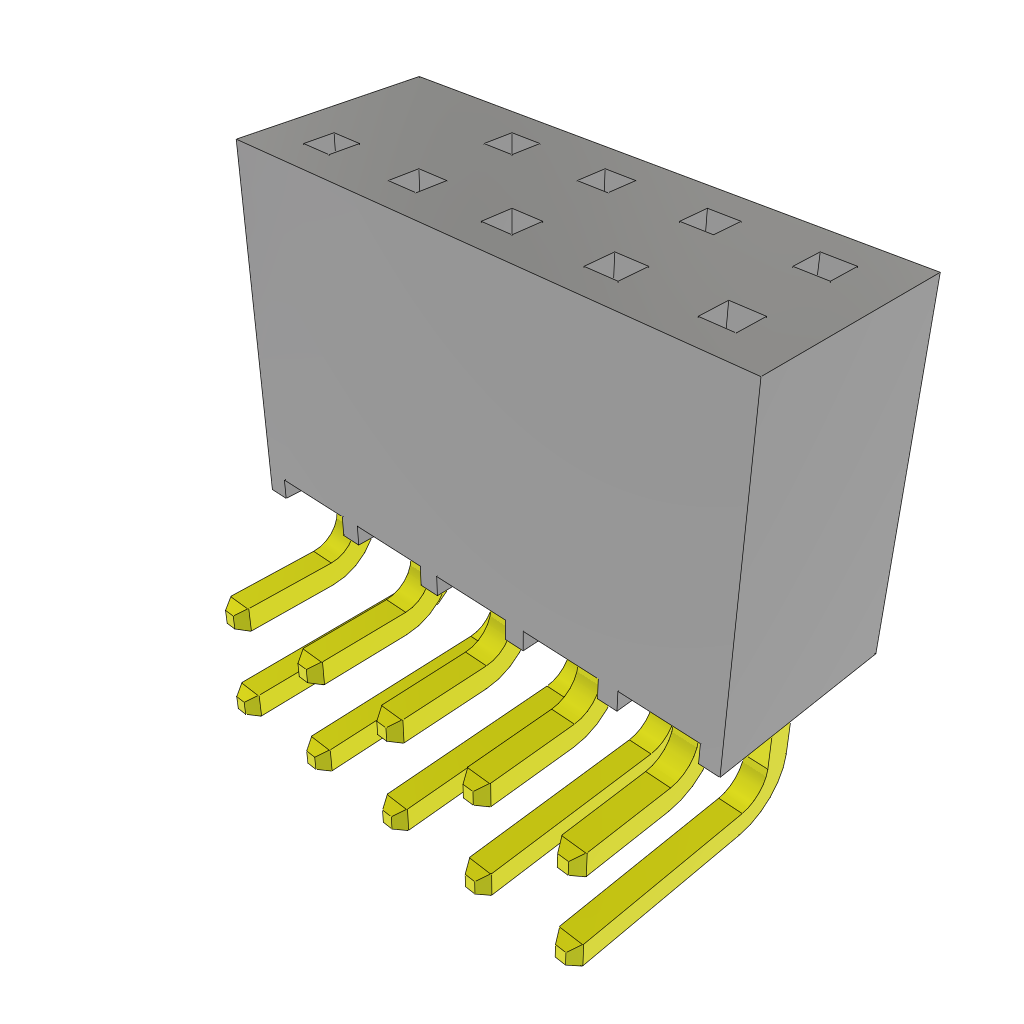 SSQ-105-02-T-D-RA-010 by Samtec | Connector Headers and PCB Receptacles ...