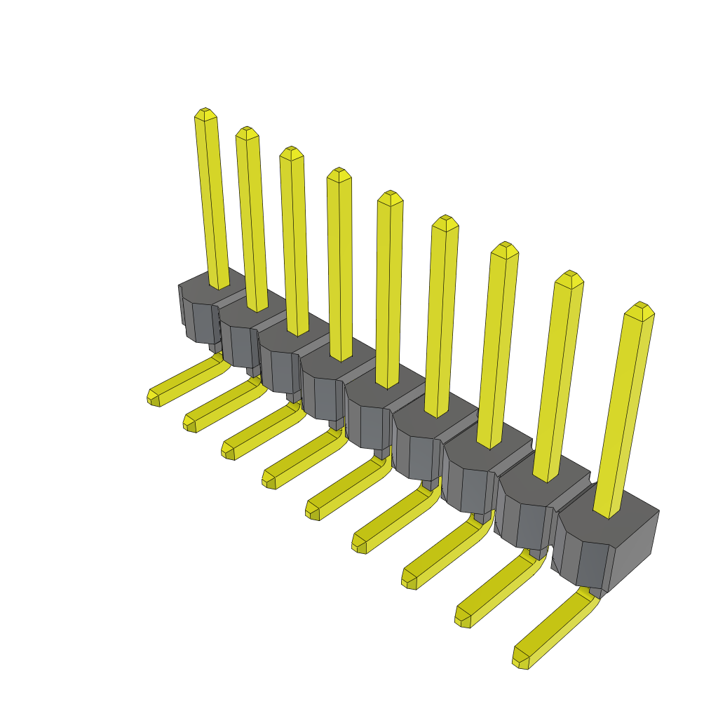 TSW-109-25-G-S-RA by Samtec | Connector Headers and PCB Receptacles ...