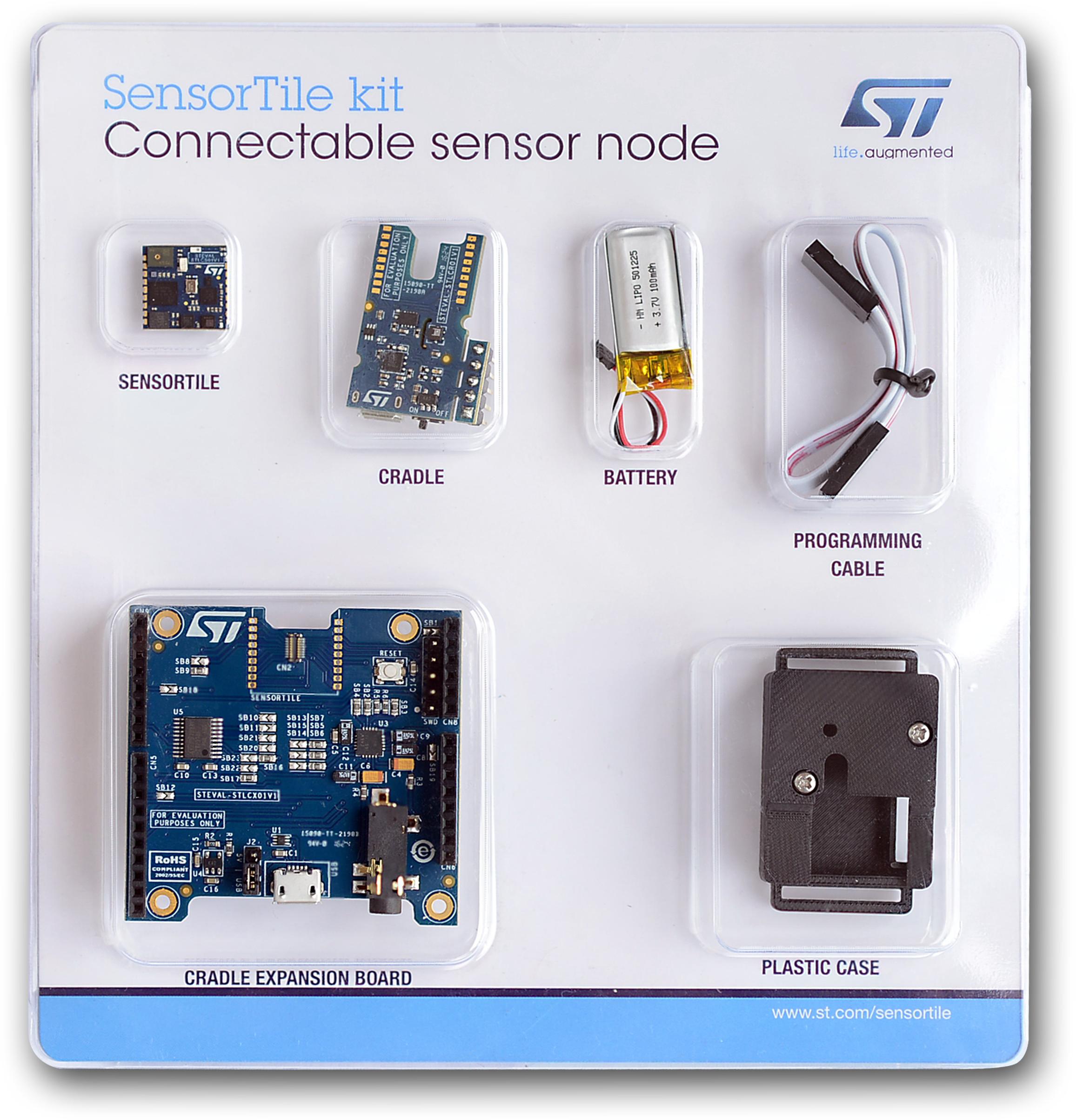 SensorTile Dev Kit | STEVAL-STLKT01V1 by STMicroelectronics | 传感器开发电路板和 ...