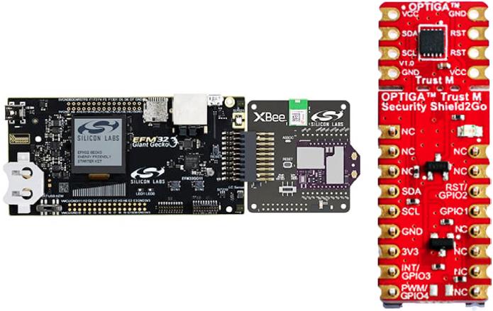 Security Starter Kit with Giant Gecko 11, Xbee3 and Infineon OPTIGA ...
