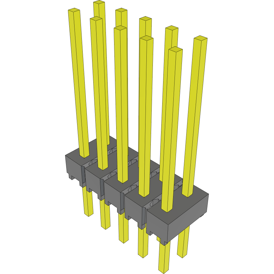 MTSW-105-10-L-D-540 by Samtec | Connector Headers and PCB Receptacles ...