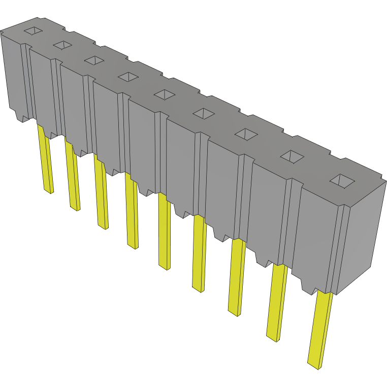 CES-109-02-G-S by Samtec | Connector Headers and PCB Receptacles ...