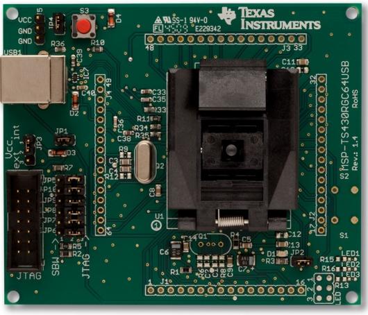 MSP-TS430RGC64USB by Texas Instruments | 开发套件和工具 | Arrow.com